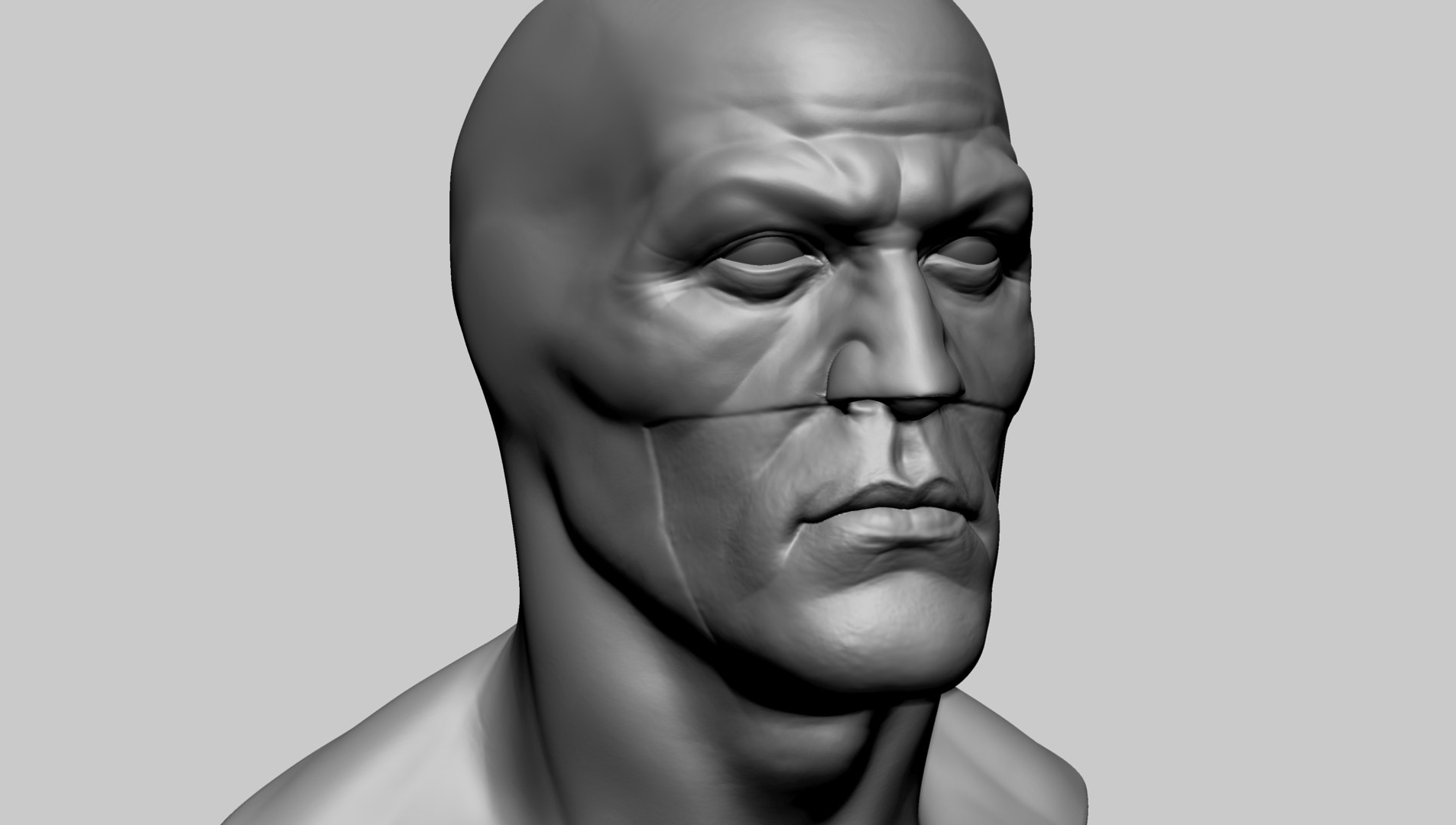 Superhero - Head 3D Model - TurboSquid 2207669