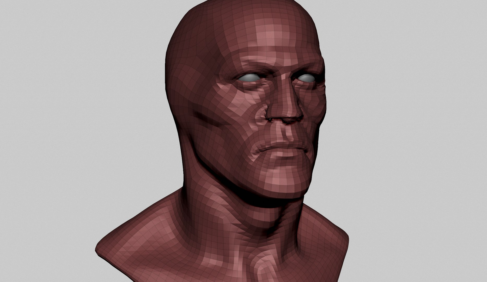 Superhero - Head 3D Model - TurboSquid 2207669