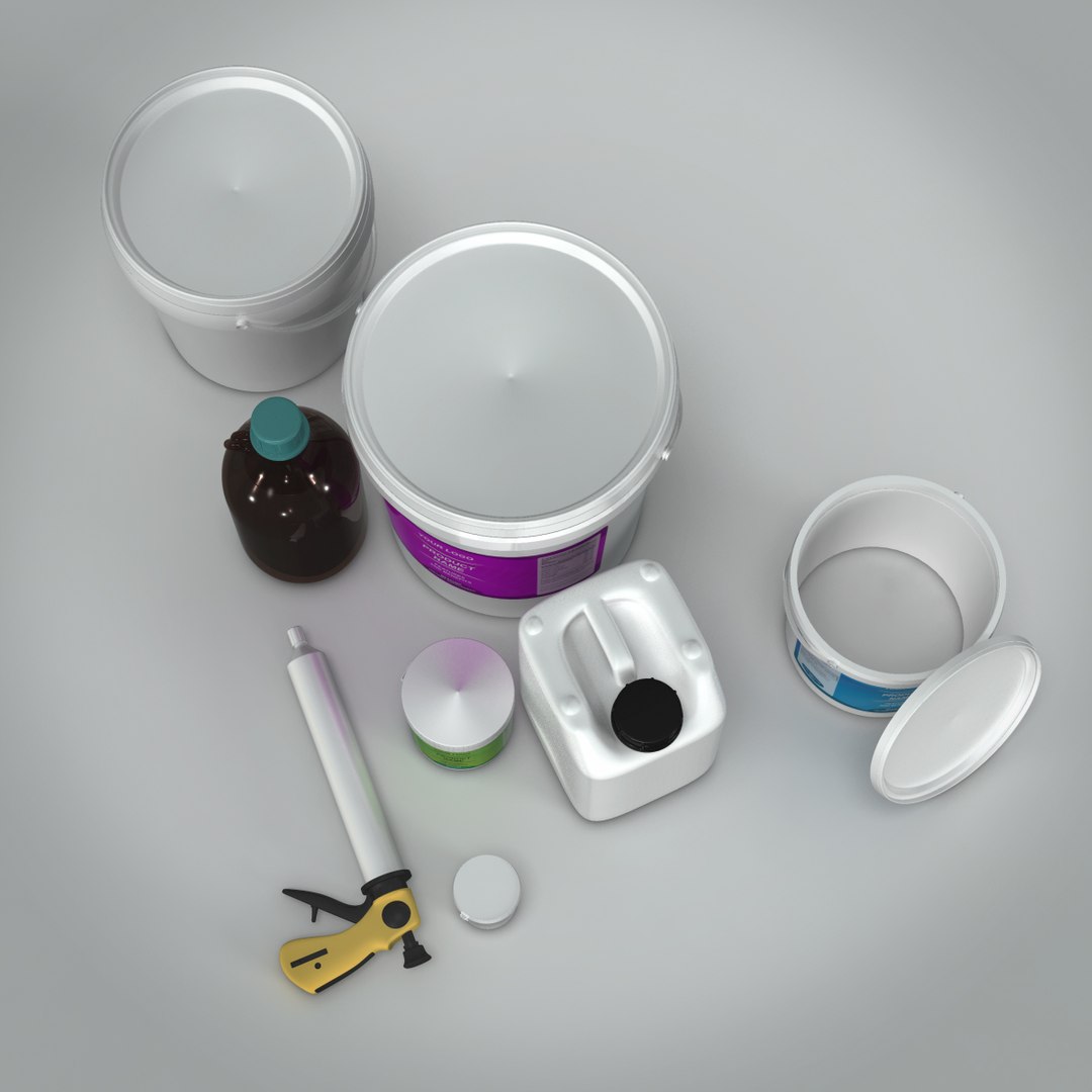 Containers Veterinary Bins 3d Model