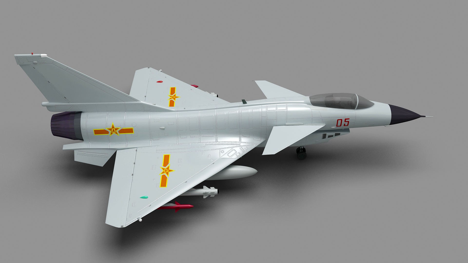 3D Model Chinese J-10 J - TurboSquid 1667236