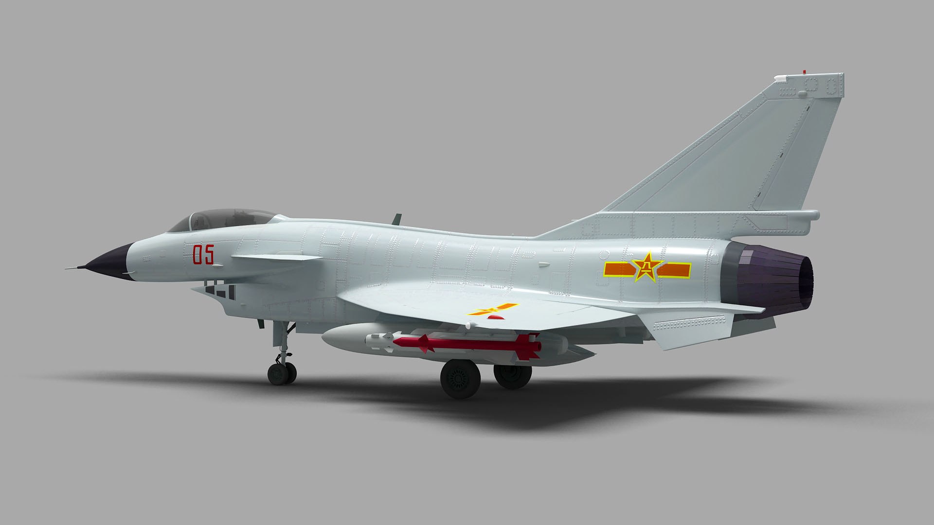 3D Model Chinese J-10 J - TurboSquid 1667236