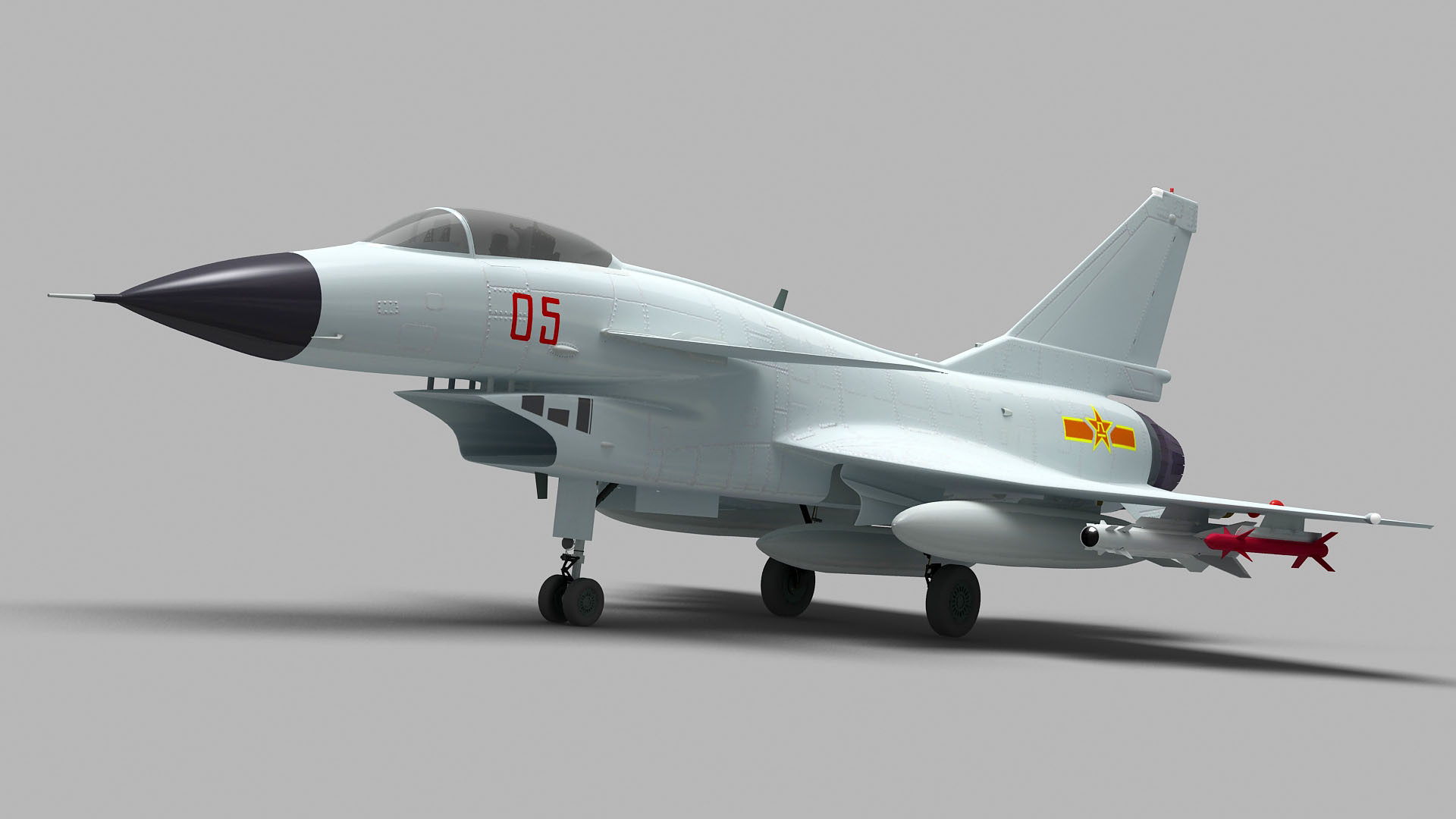 3D model chinese j-10 j - TurboSquid 1667236