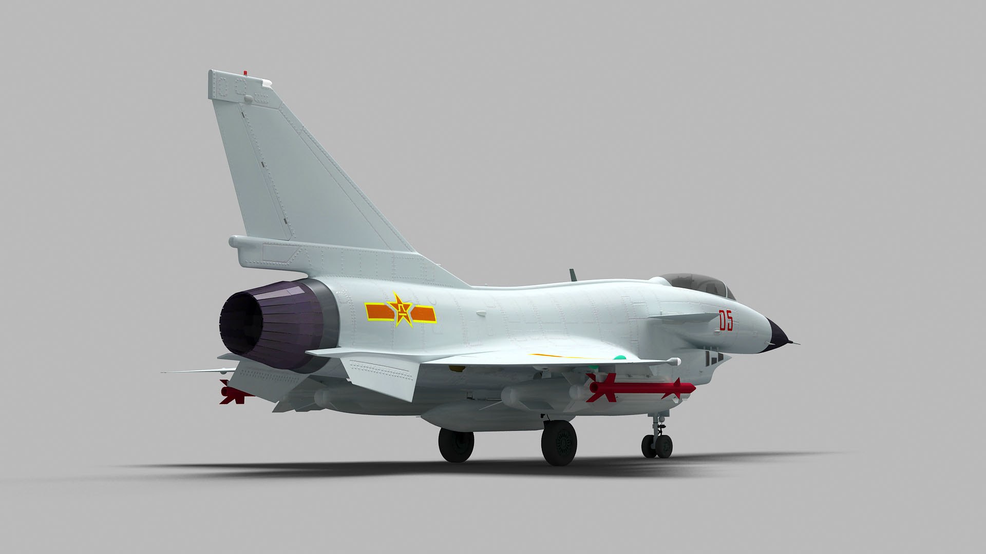 3D Model Chinese J-10 J - TurboSquid 1667236