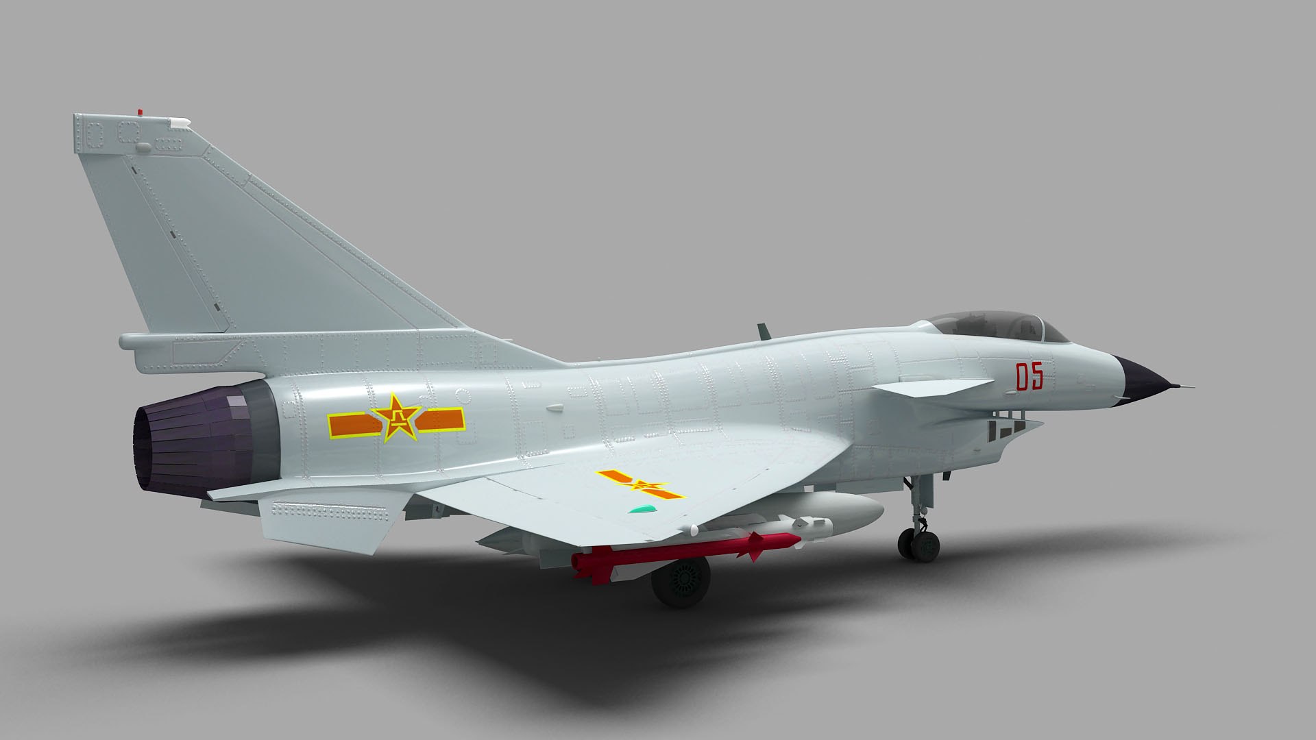 3D Model Chinese J-10 J - TurboSquid 1667236