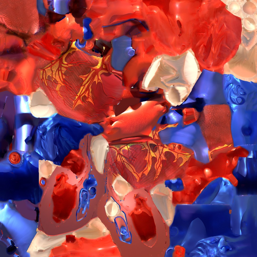 3D Human Heart Anatomy Ar - TurboSquid 1355651