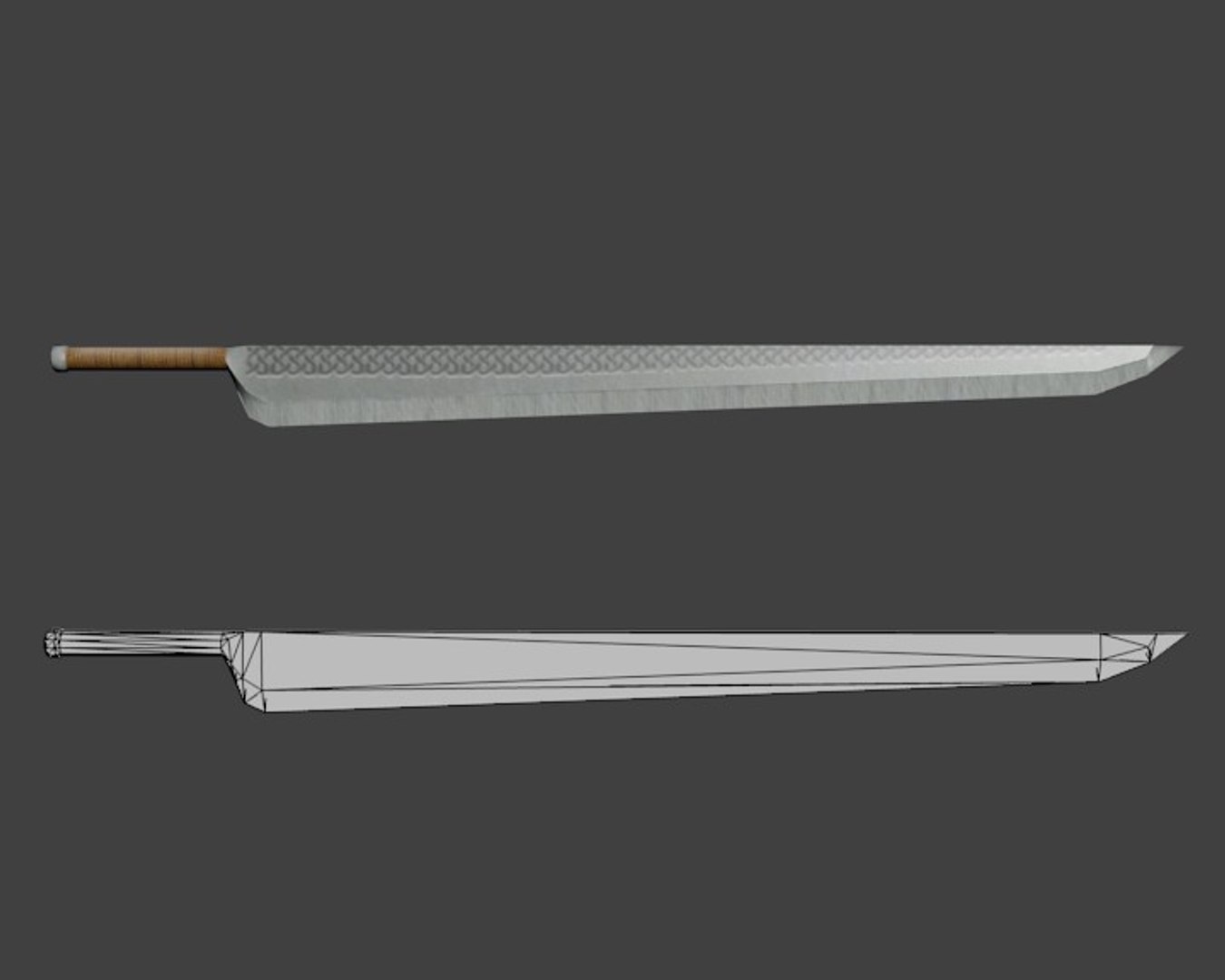 3d Dagger Sword