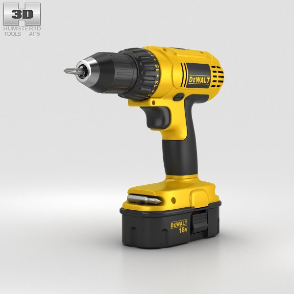 Cordless Drill 3D Models for Download | TurboSquid