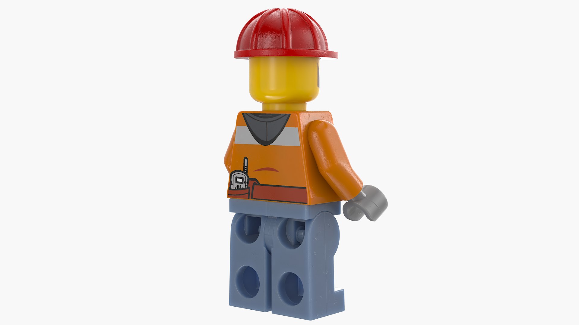 Lego Minifig Male Worker 1 3D Model - TurboSquid 2208083