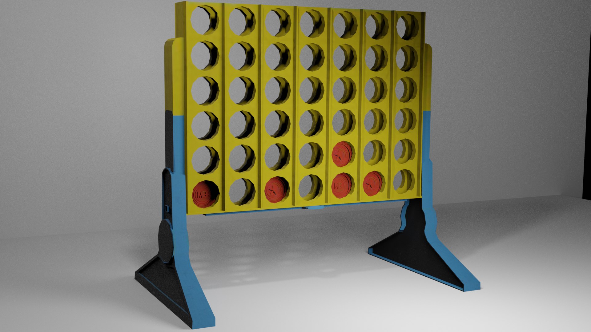 Connect Four Set 3D Model - TurboSquid 1762053