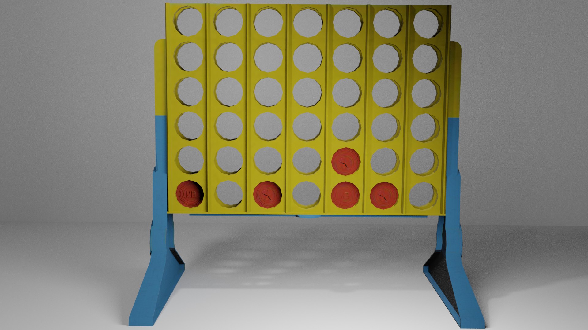 Connect Four Set 3D Model - TurboSquid 1762053