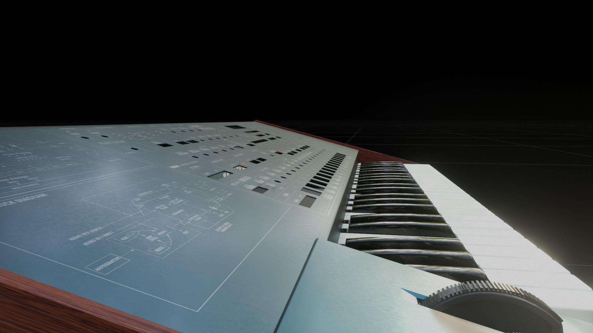 3D Korg MS2000 Synthesizer - TurboSquid 2227577