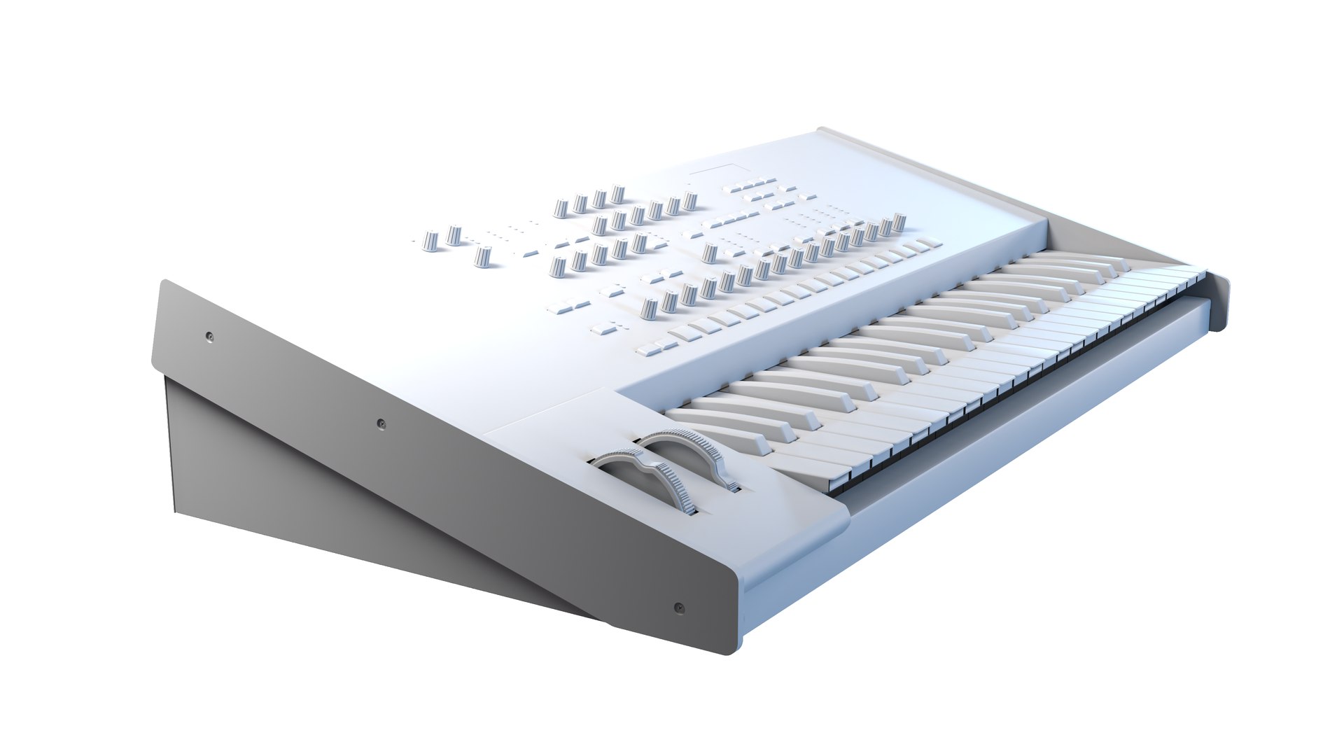 3D Korg MS2000 Synthesizer - TurboSquid 2227577