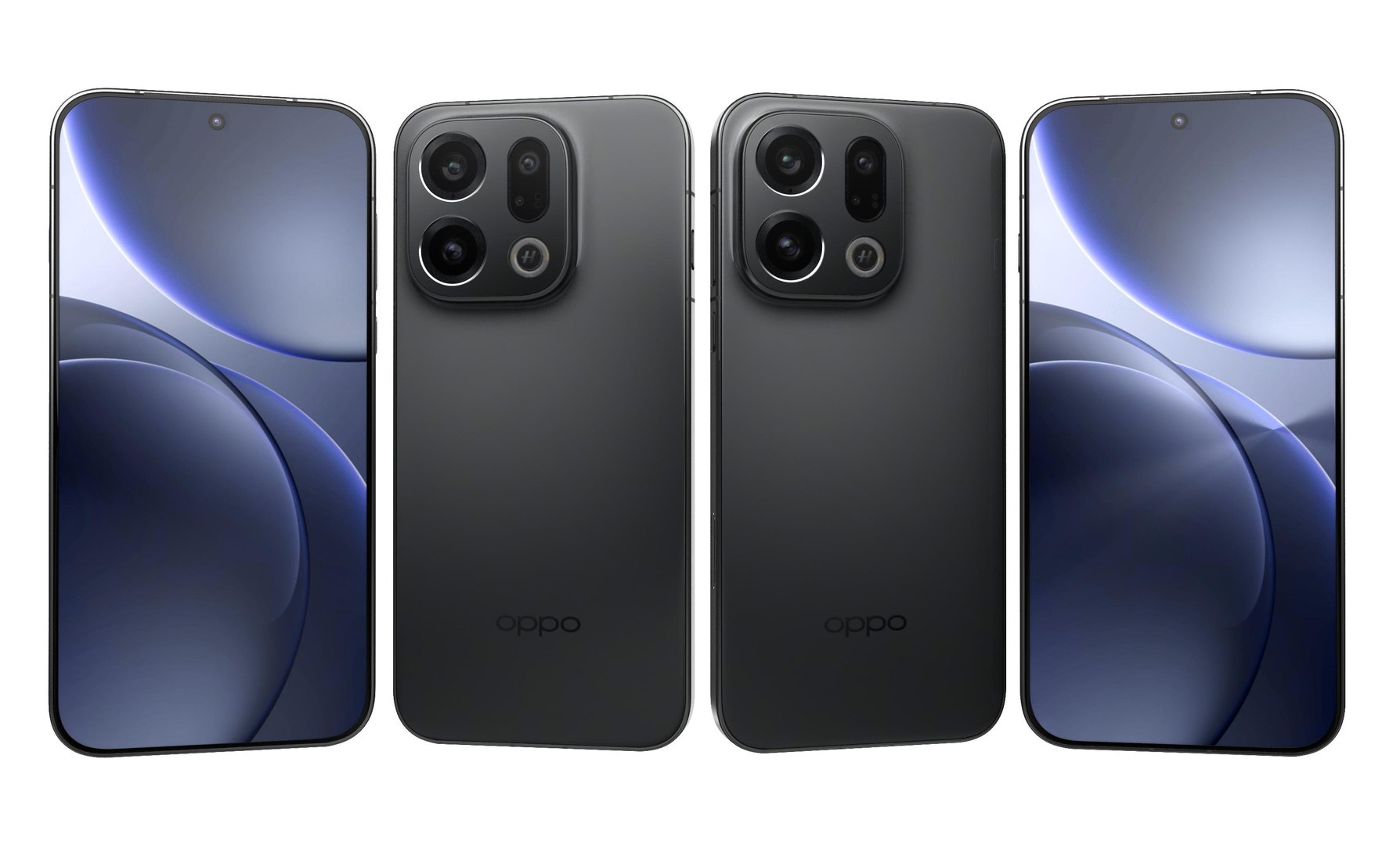 OPPO Find X9 All Colors 3D Model - TurboSquid 2485351