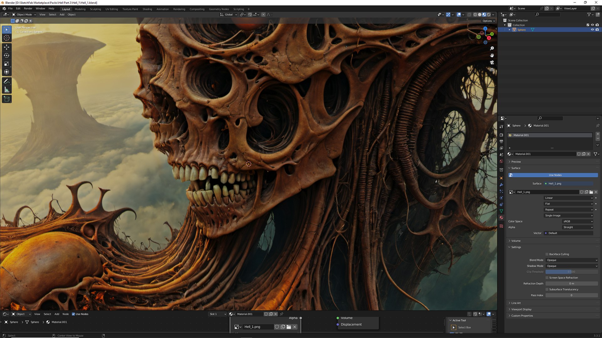 3D HDRI Hell Panorama - TurboSquid 2158262