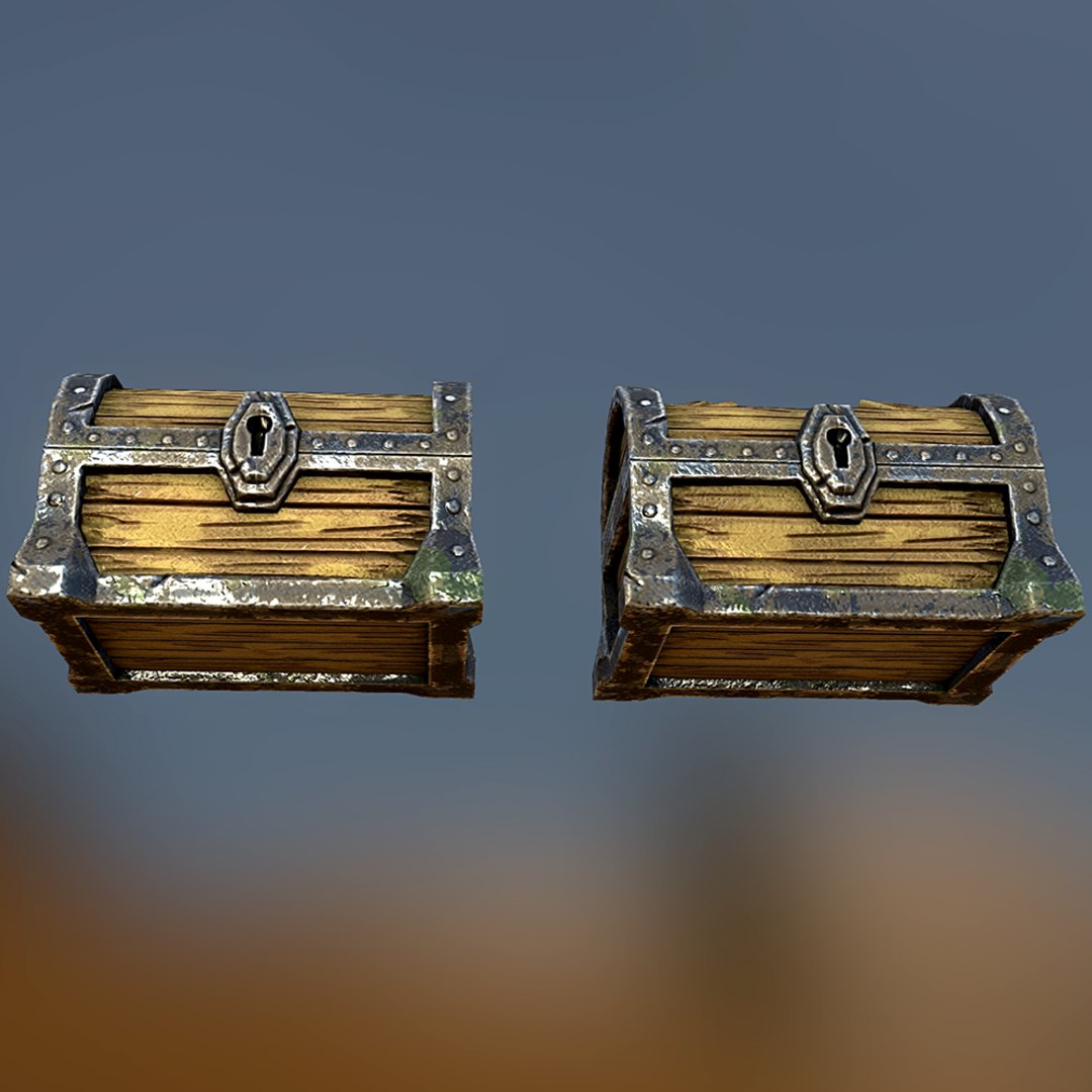 Chests Fantasy 3D - TurboSquid 1629407