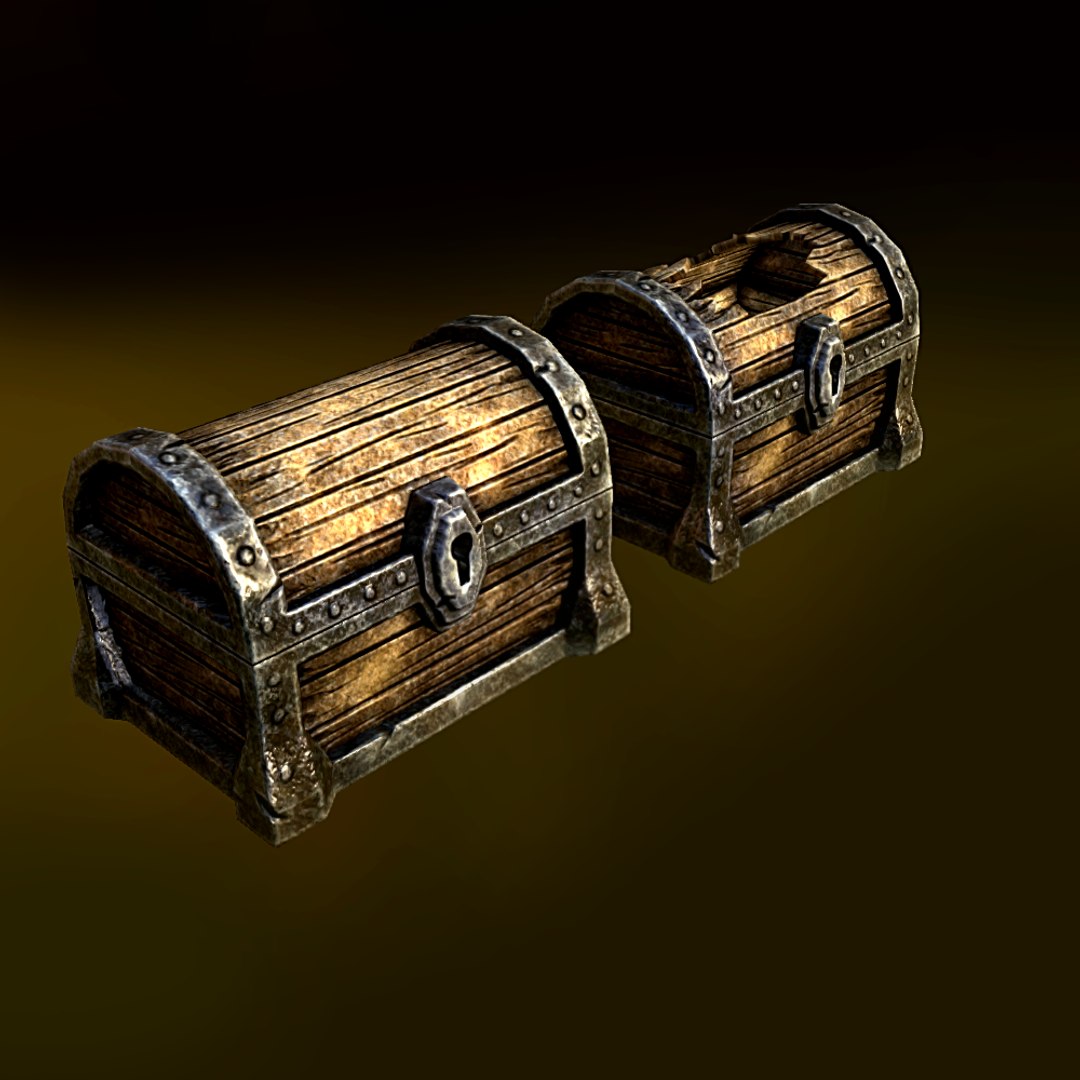 Chests Fantasy 3D - TurboSquid 1629407
