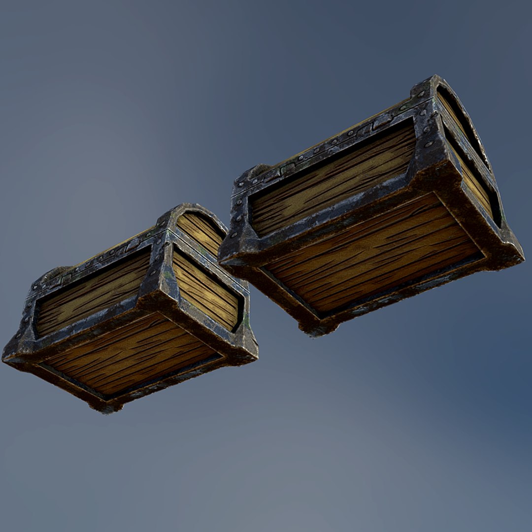 Chests Fantasy 3D - TurboSquid 1629407