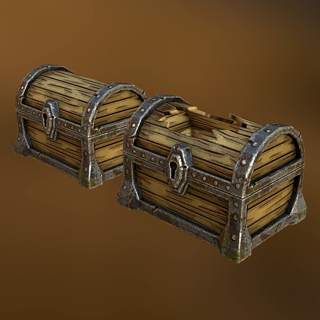 Chests Fantasy 3D - TurboSquid 1629407