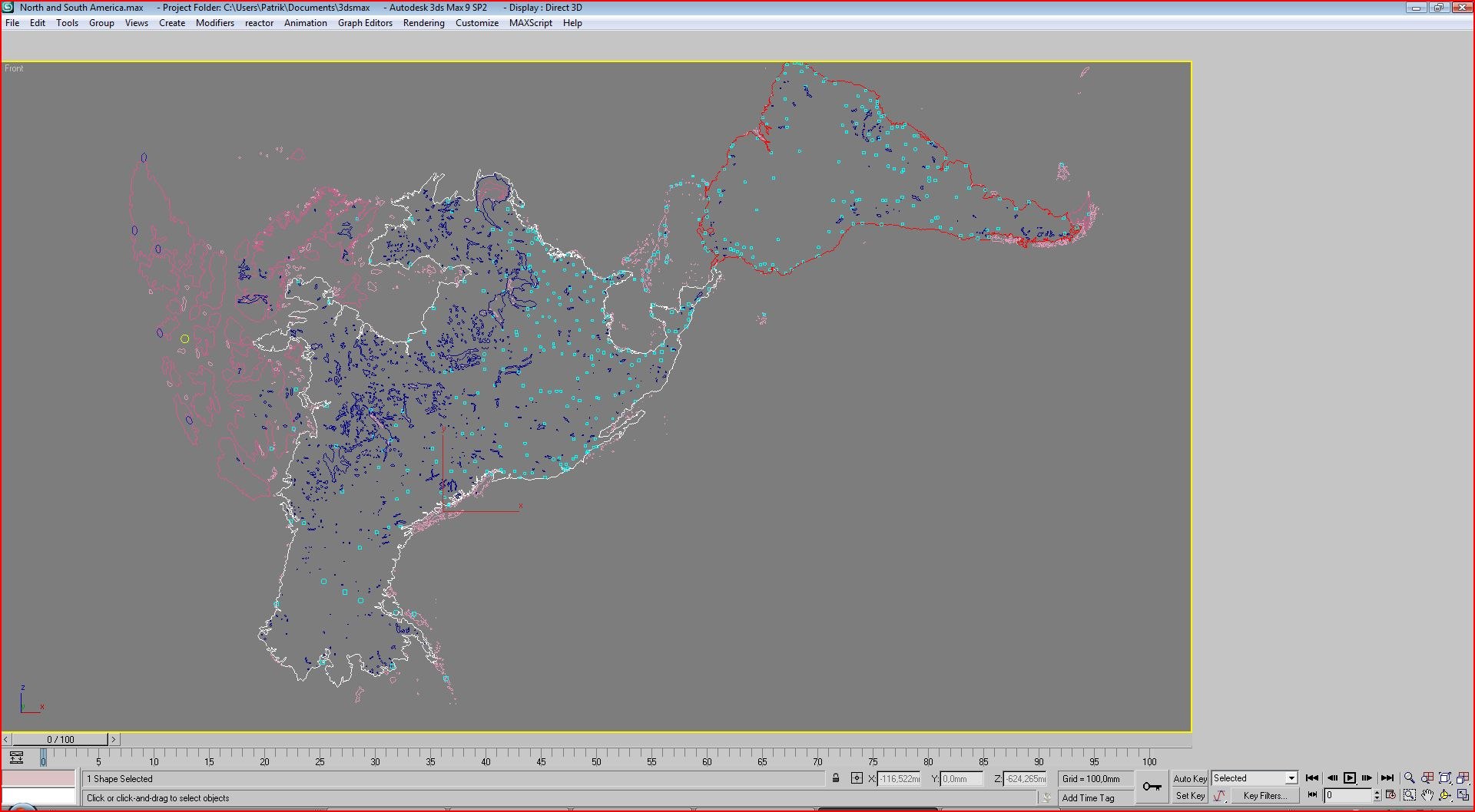 World Curves Editable 3d Max