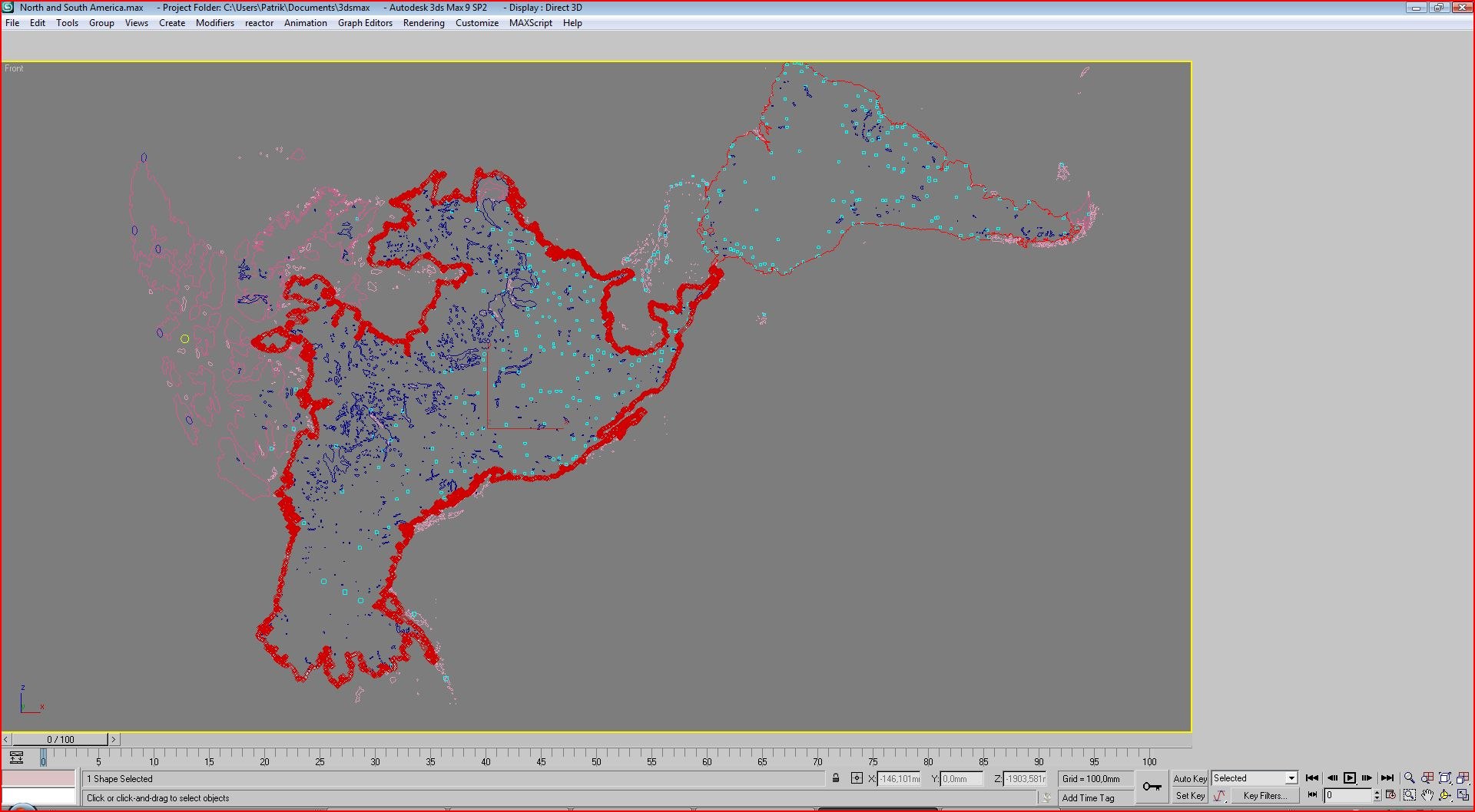 World Curves Editable 3d Max