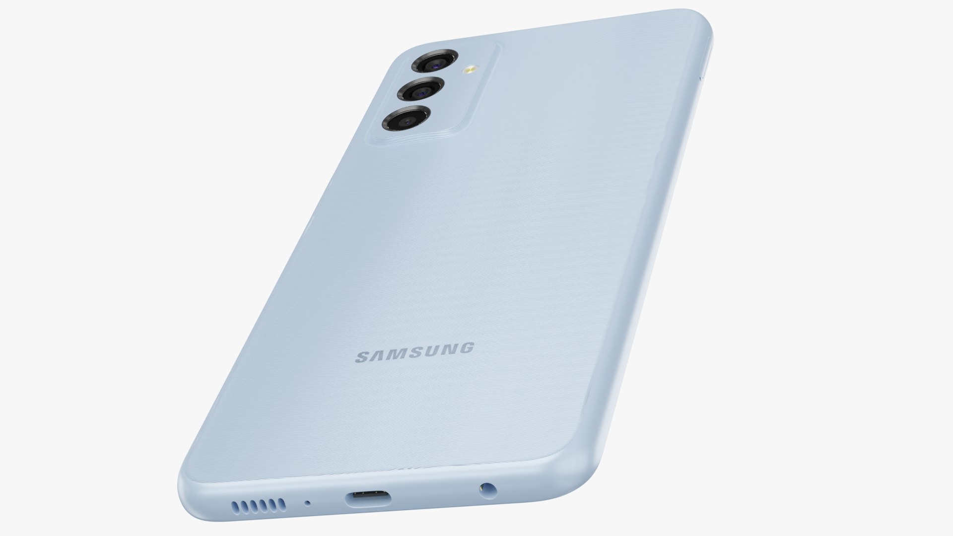 Samsung Galaxy M13 Light Blue Model - TurboSquid 1927490