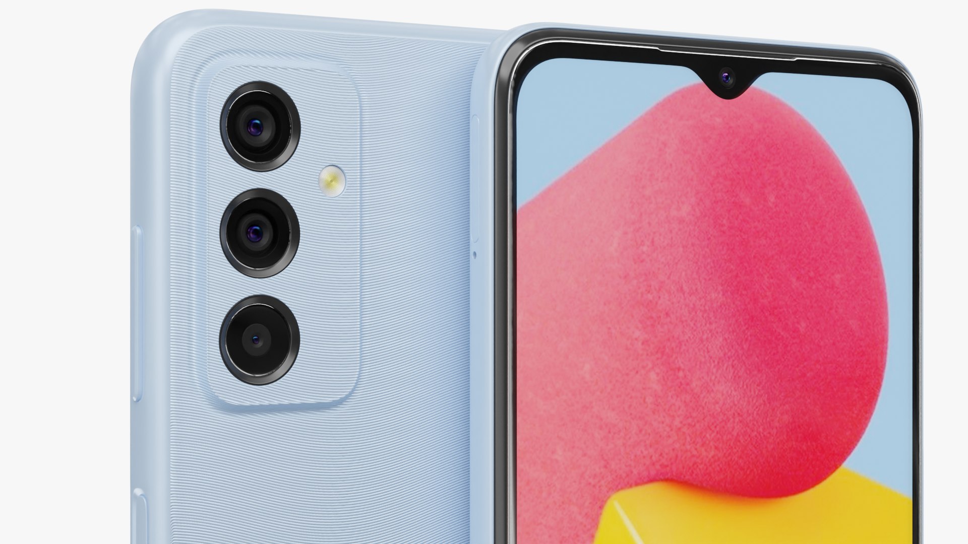 Samsung Galaxy M13 Light Blue Model - TurboSquid 1927490