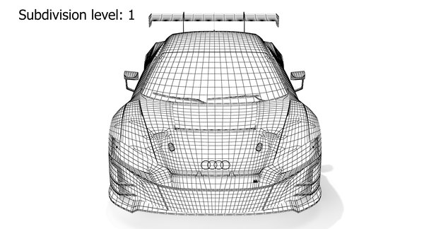 Audi R8 LMS GT3 Generic 3D model - TurboSquid 1870132