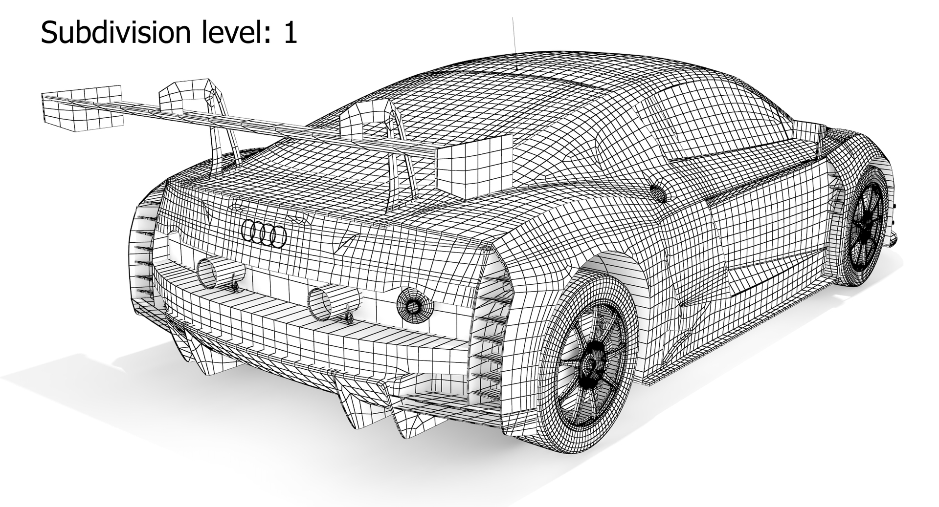 Audi R8 LMS GT3 Generic 3D model - TurboSquid 1870132