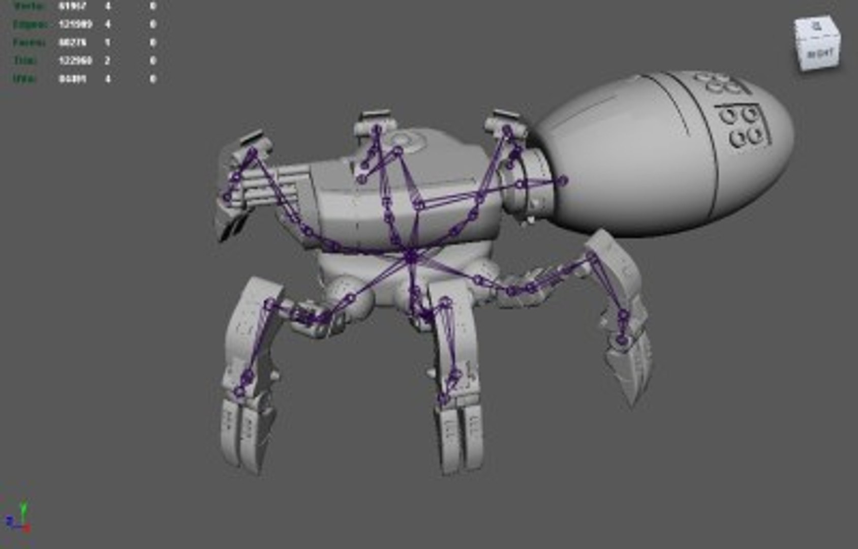 free rigged weapon animation 3d model