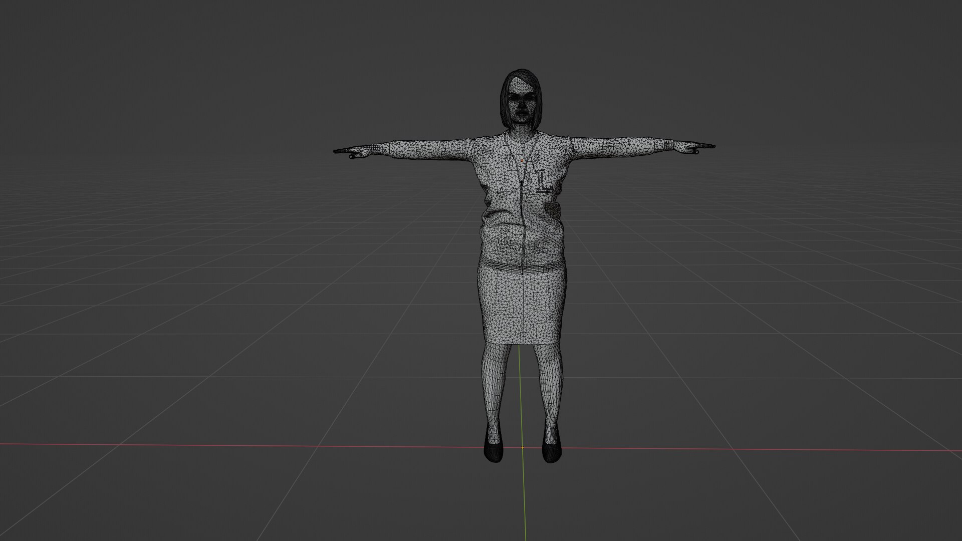 Varsity Woman Run Animation Model - TurboSquid 2069552