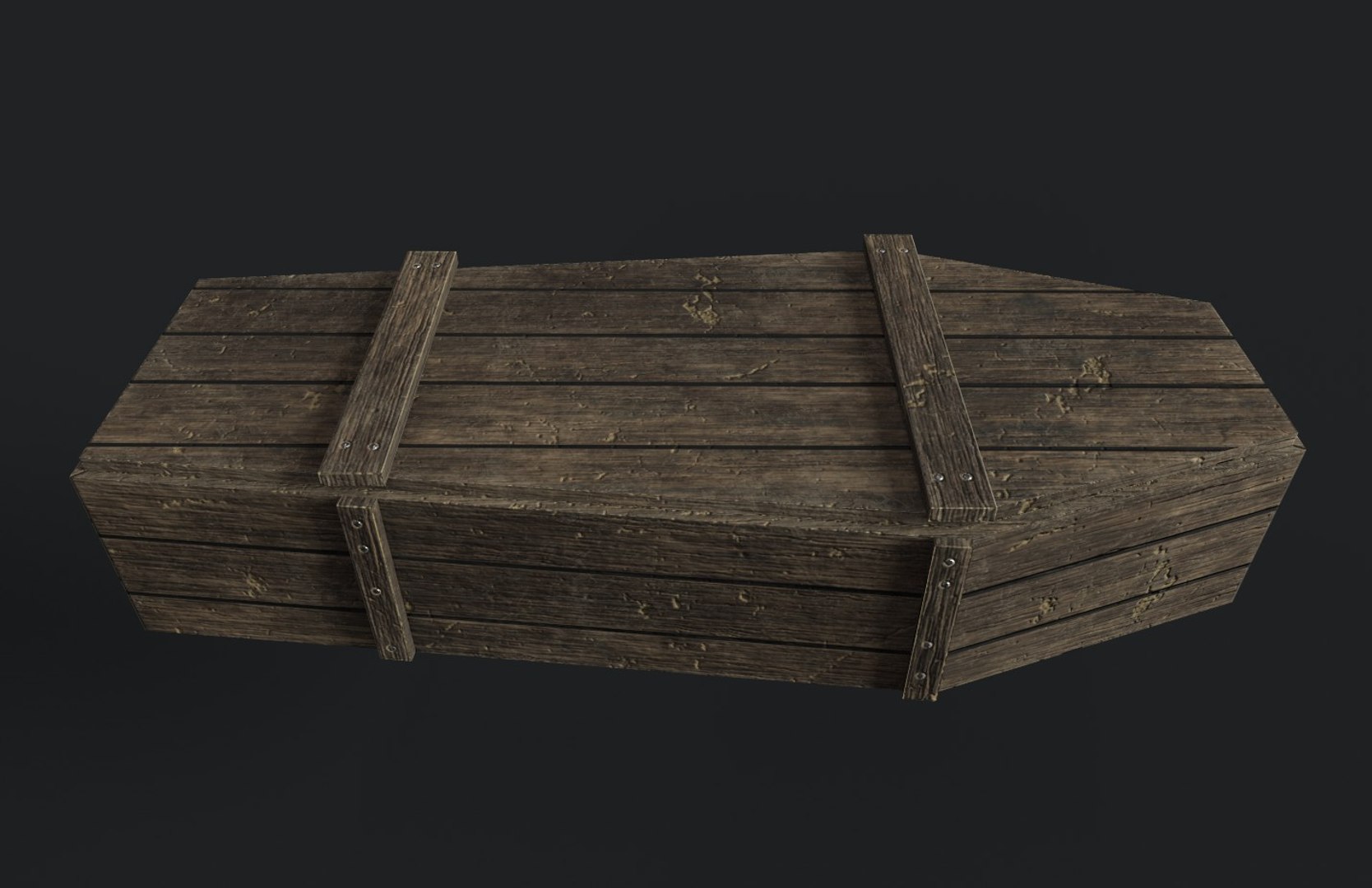 Old Coffin Model - TurboSquid 1604794