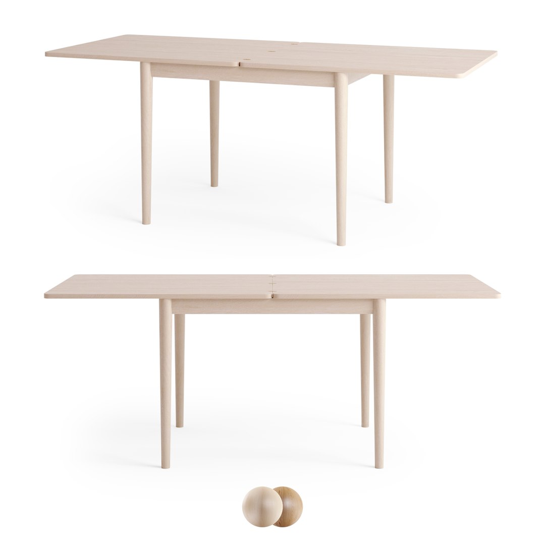 3D Bolia Dining Table DoubleUp model - TurboSquid 2147916
