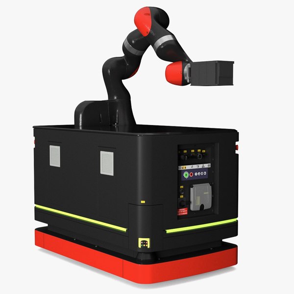 modelo 3d Mano robótica móvil con caja especial - TurboSquid 2288093