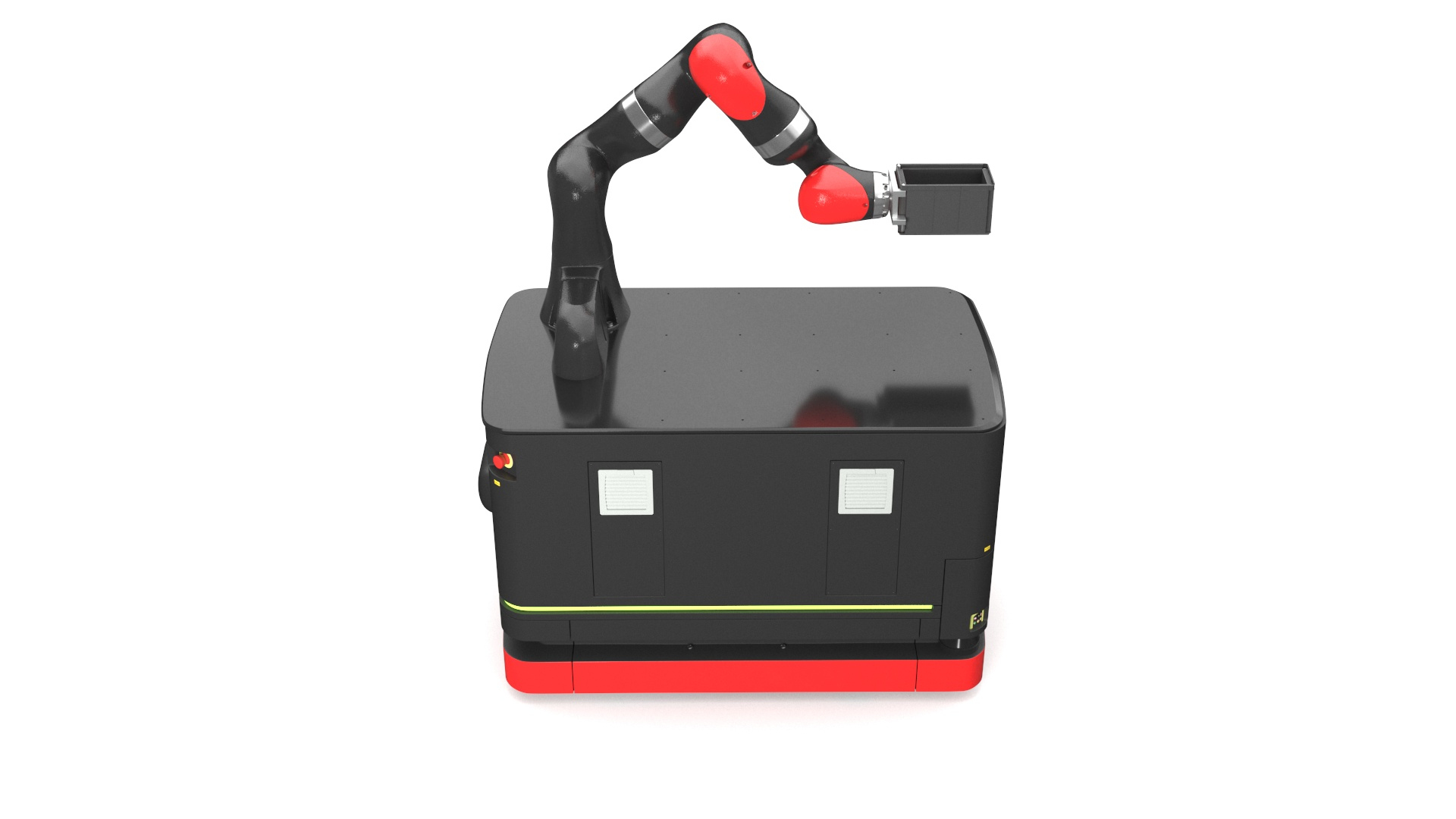 Mobile Robot Hand With Special Box 3D Model - TurboSquid 2288093