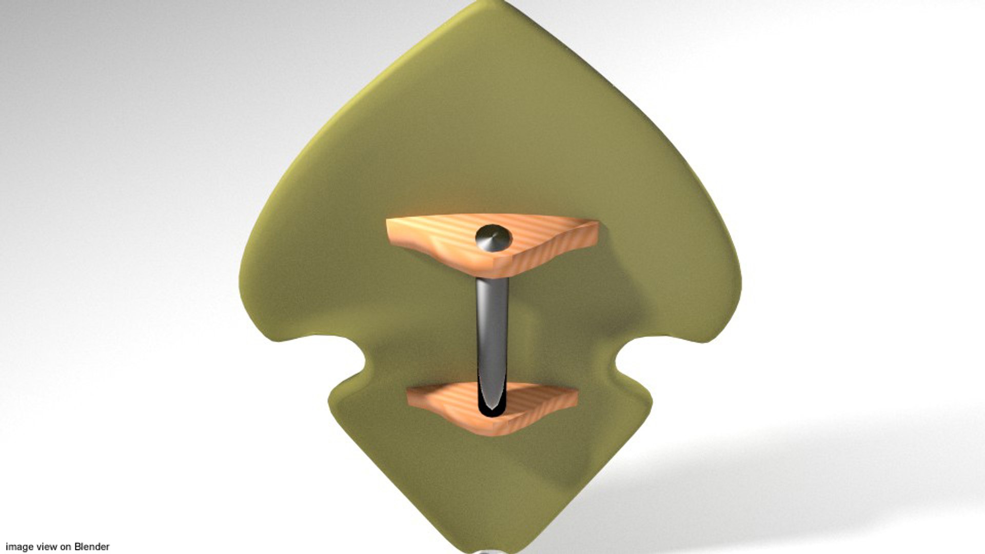 Personal Armor Shield 3d Model