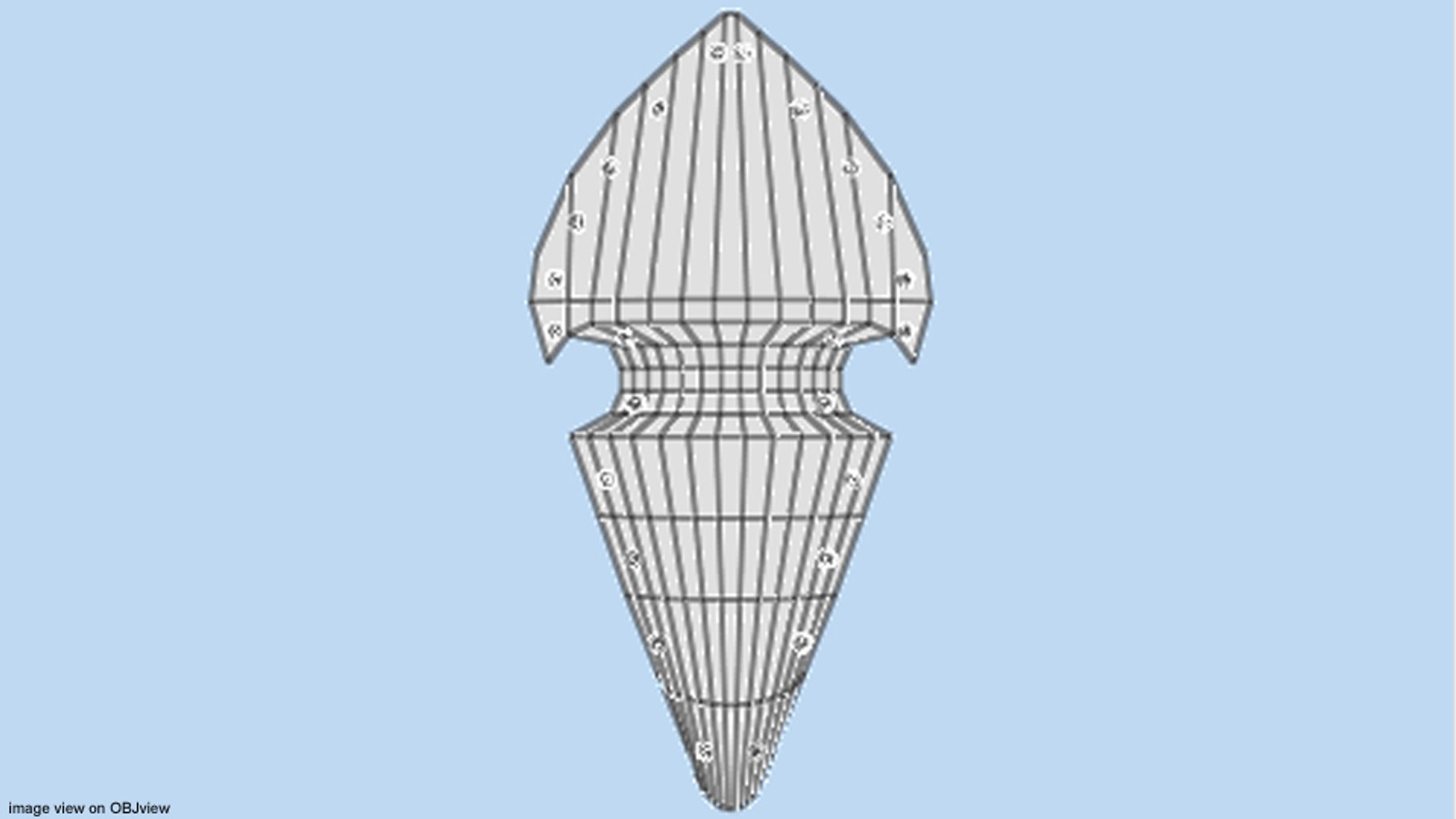 Personal Armor Shield 3d Model