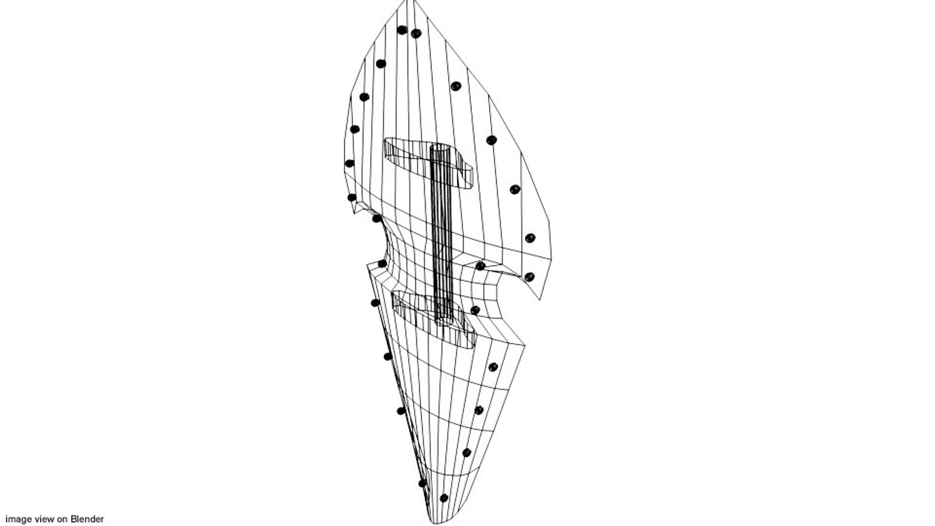 Personal Armor Shield 3d Model