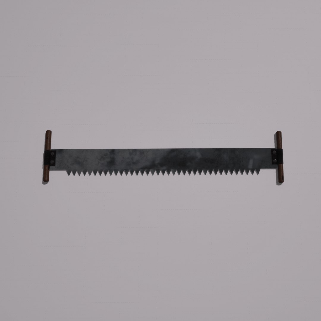 Old Medieval Saw 3D Model - TurboSquid 2191016