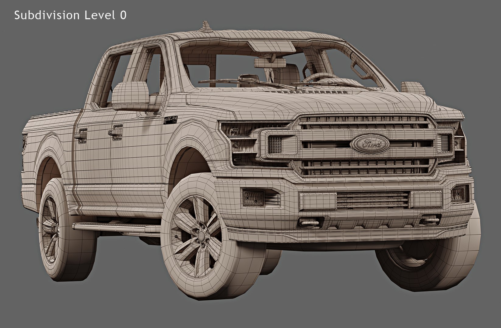 3D 2018 F-150 Model - TurboSquid 1157286
