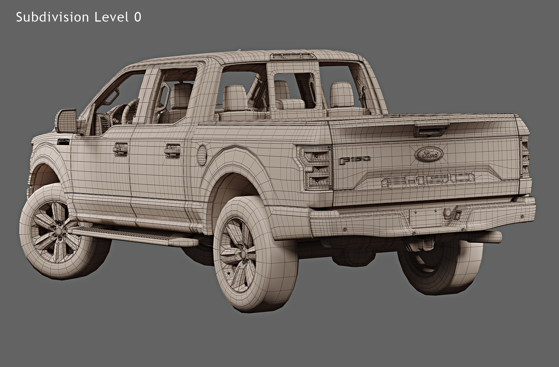3D 2018 f-150 model - TurboSquid 1157286