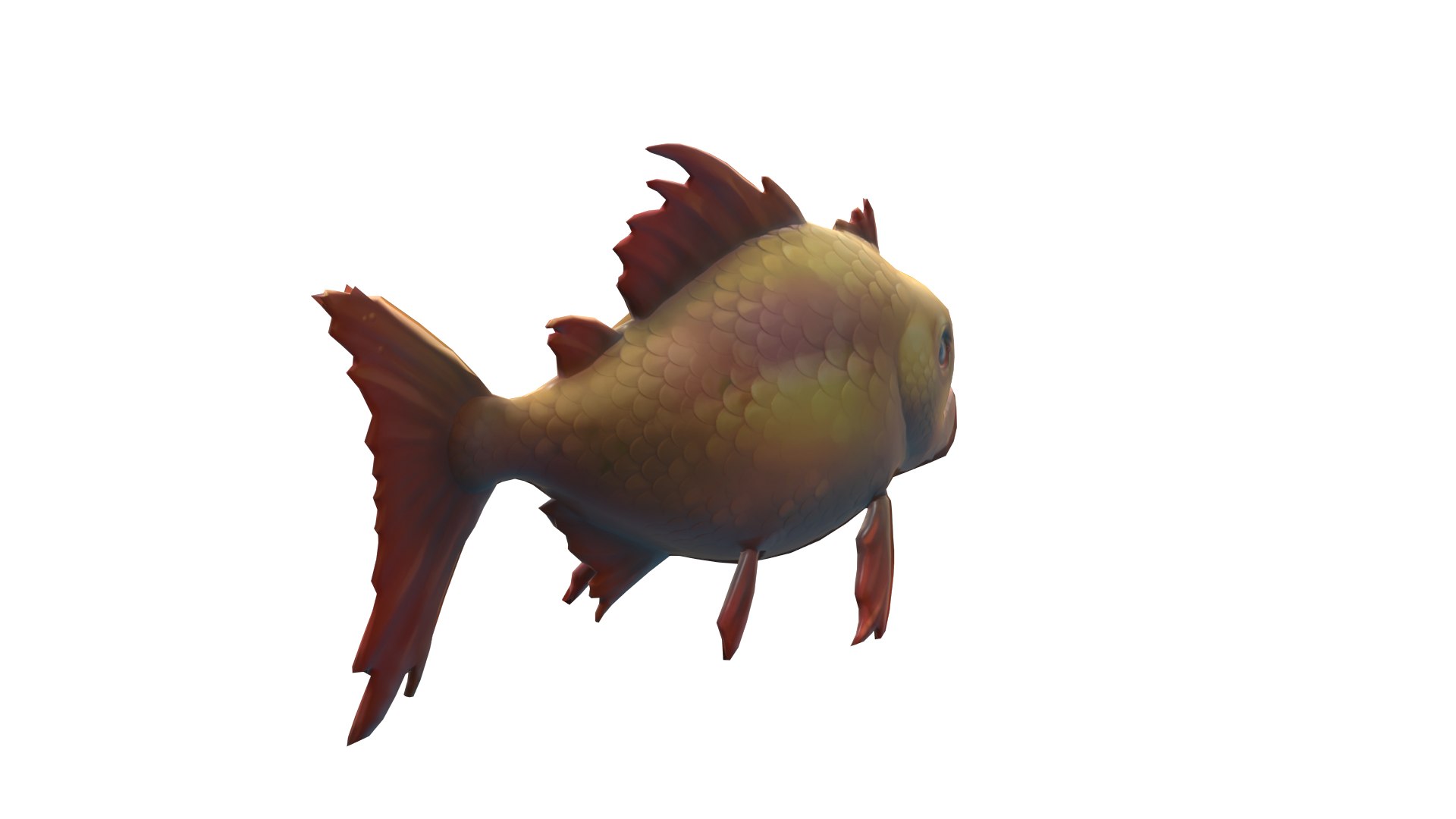 3D Model Anglerfish Fish 3D Model - TurboSquid 2311784