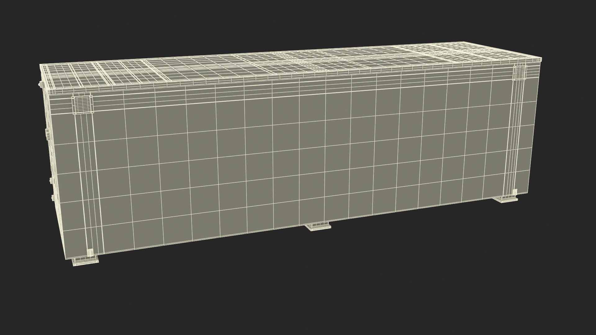 Container Data Center Simple Interior 3D - TurboSquid 2155489