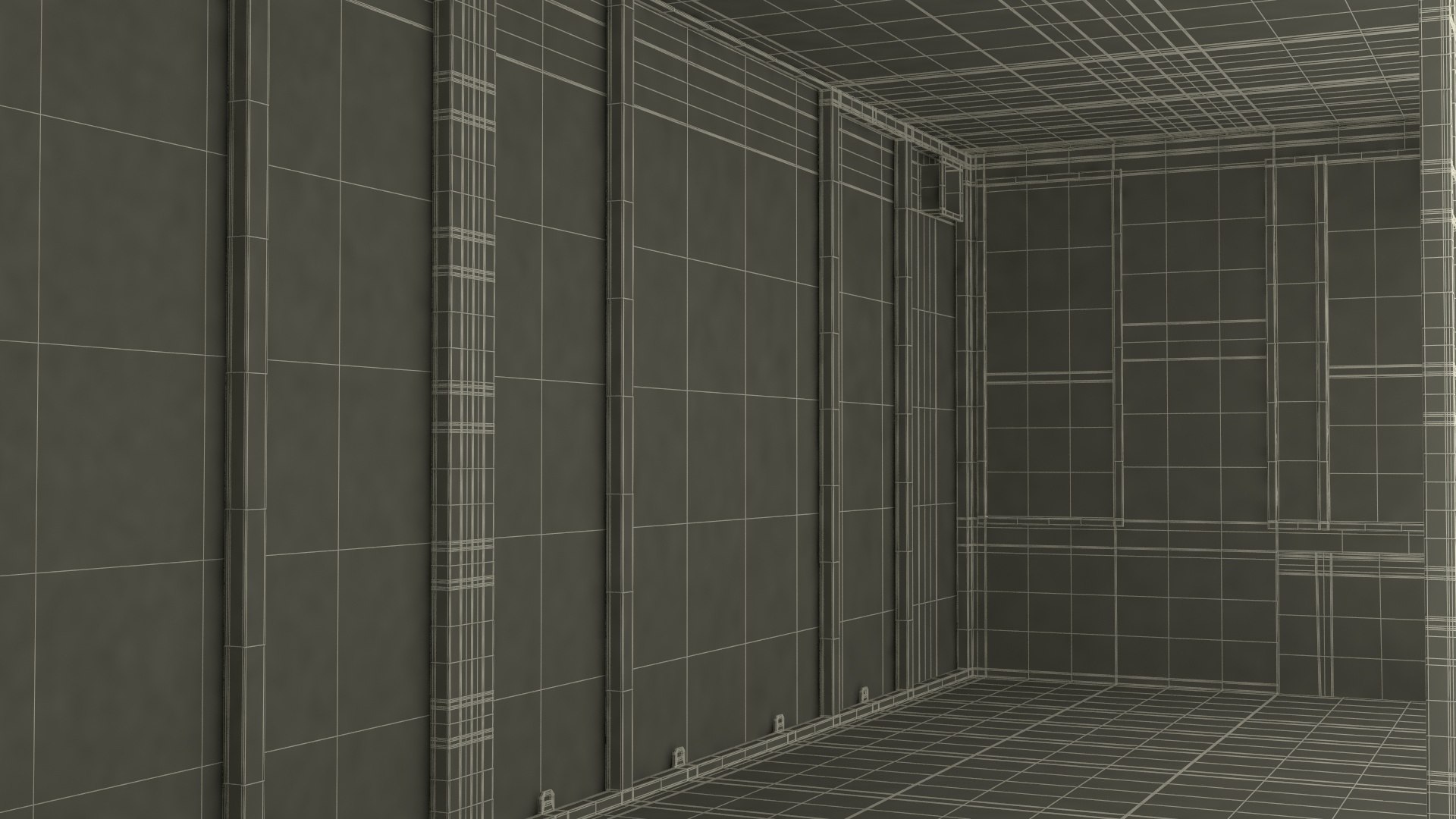Container Data Center Simple Interior 3D - TurboSquid 2155489