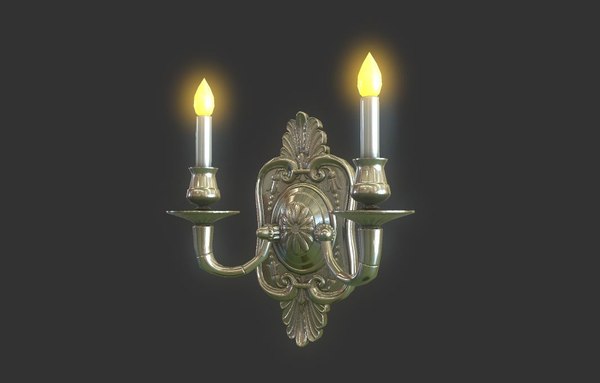 3D модель настенный светильник - TurboSquid 805284