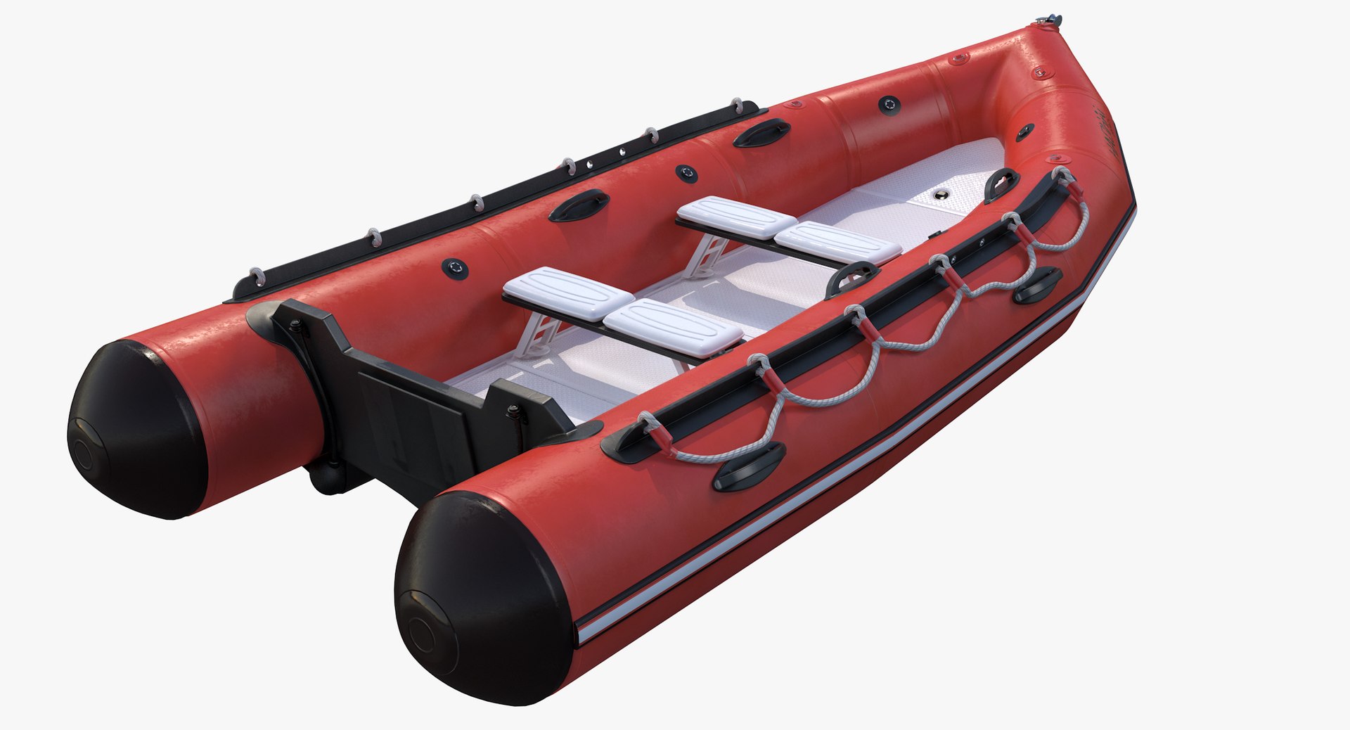 3D Model Rigid-hulled Inflatable Boat - TurboSquid 1413037