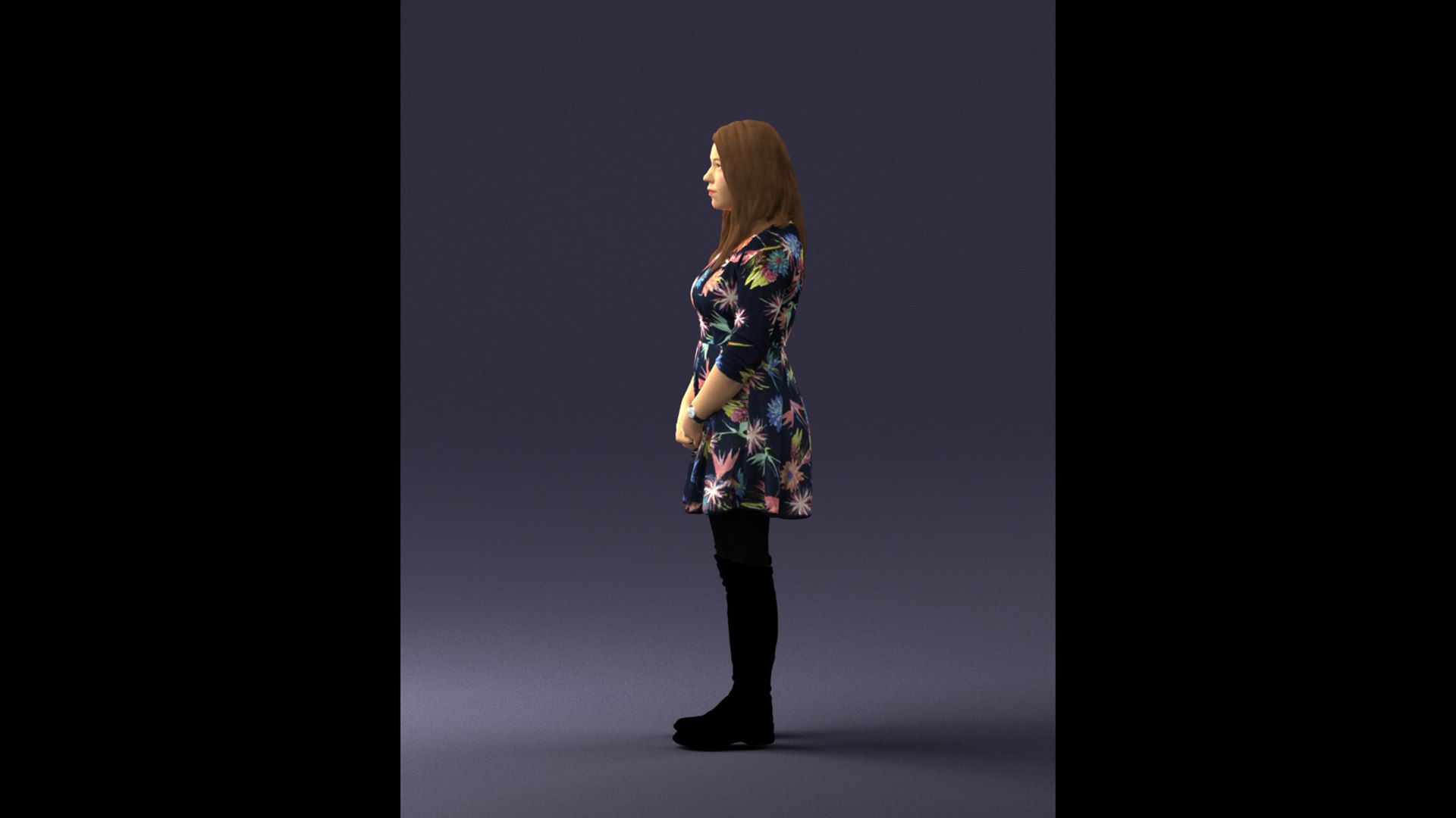 3D Realistic Human Color Model - TurboSquid 1658448