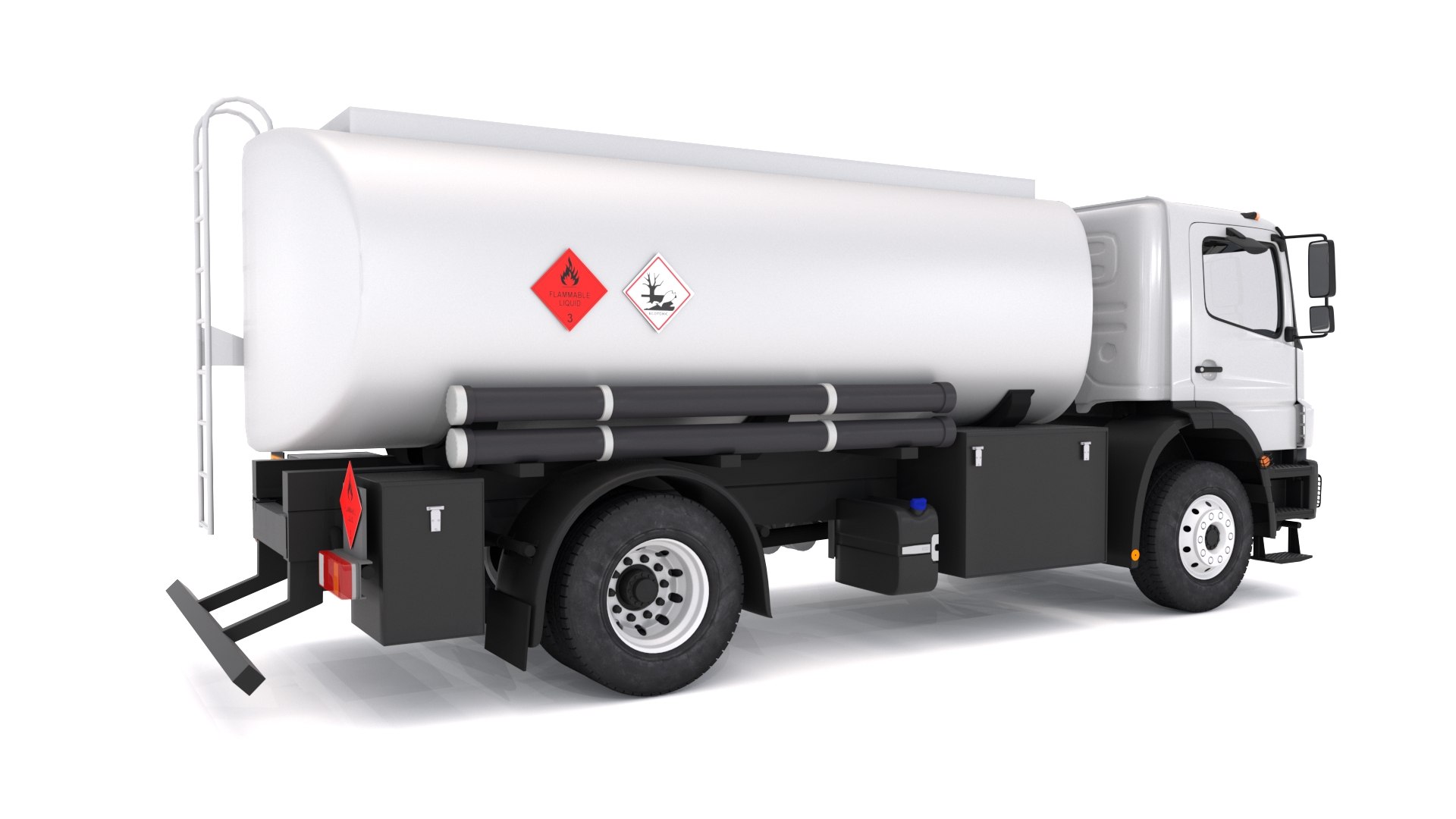 Generic Truck Tanker 3D Model - TurboSquid 2030967
