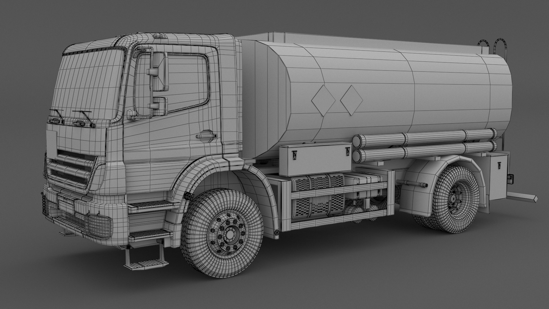 Generic Truck Tanker 3D Model - TurboSquid 2030967