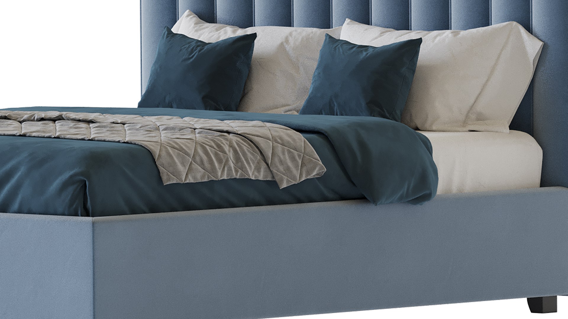 3D Dylan Bed Model - TurboSquid 2186957