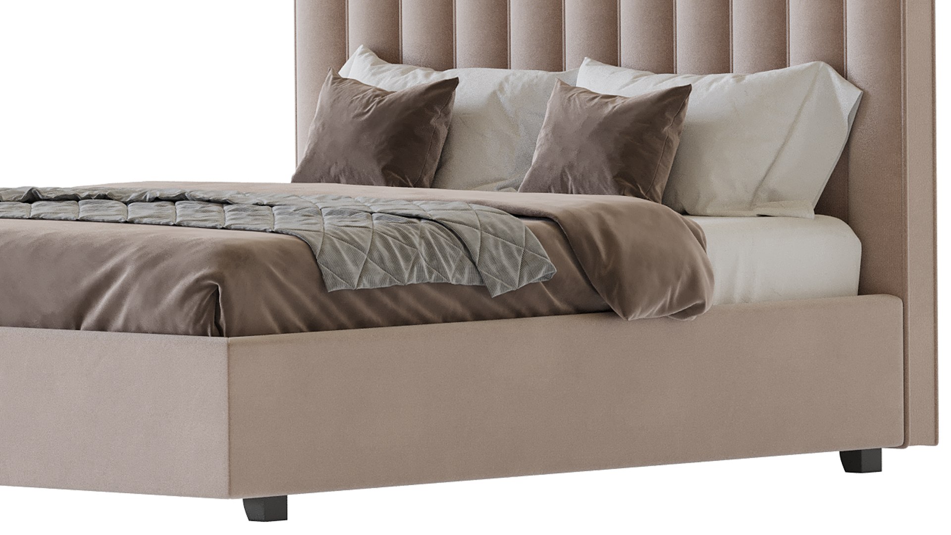 3D Dylan Bed Model - TurboSquid 2186957